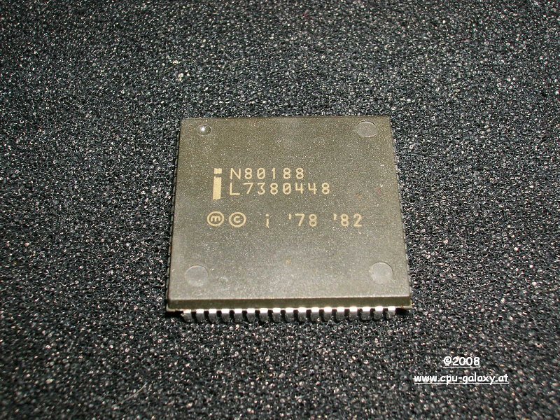 www.cpu-galaxy.at Vintage Chips Intel 80188 Section